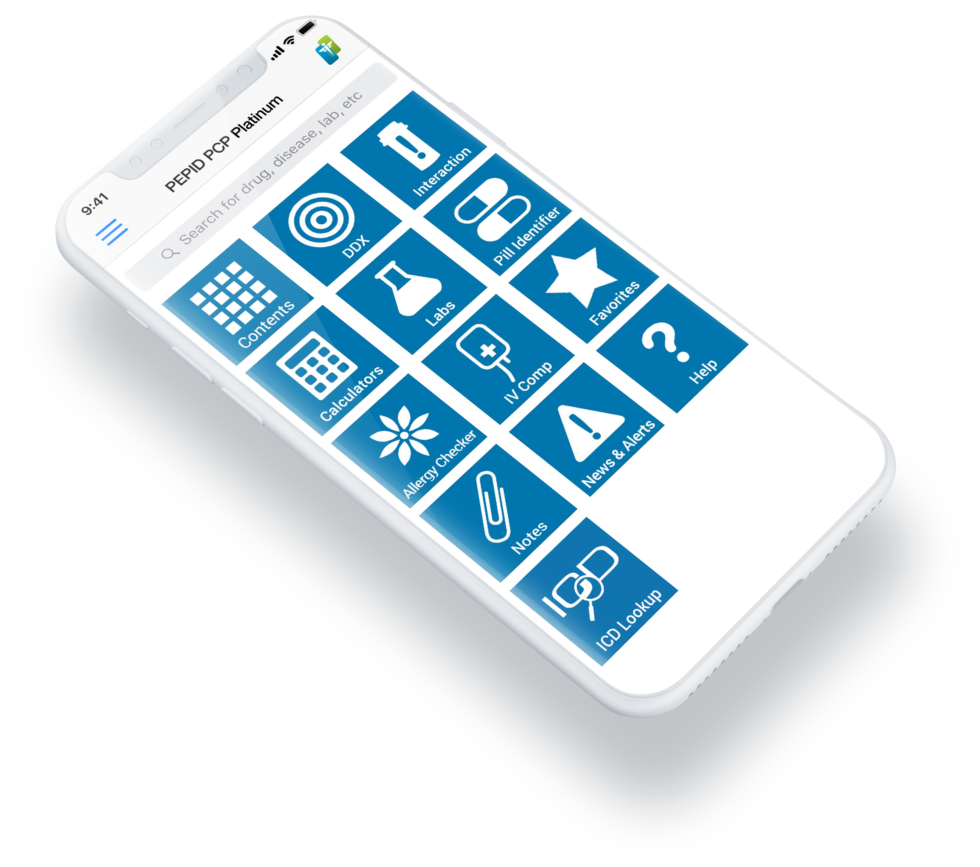 PEPID on Mobile - PEPID