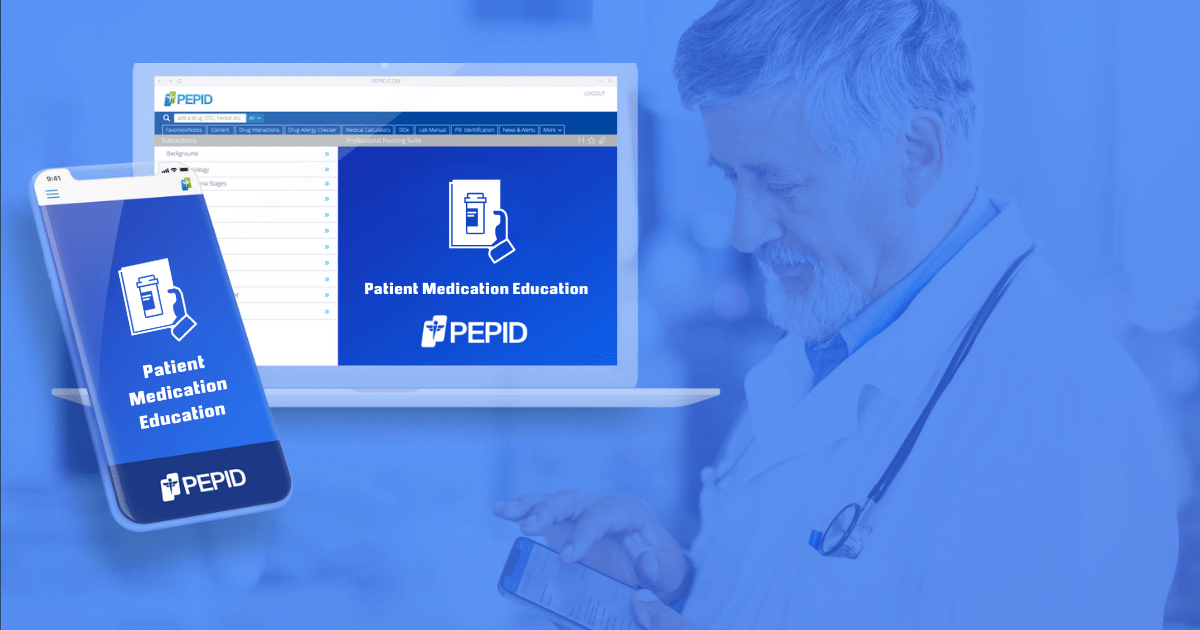 Patient Medication Education - PEPID